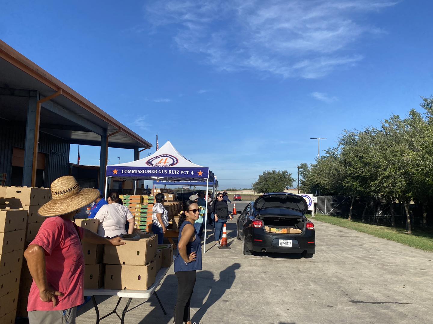 RGV Food Bank Food Distribution - Cameron County